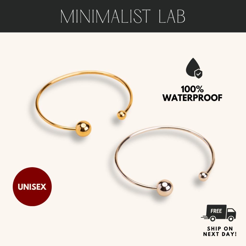 MINIMALIST LAB Bold Collection Enso Orbital Bangle | Shopee Malaysia
