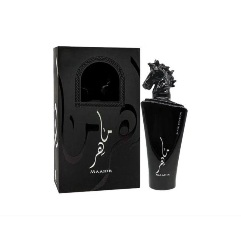 ARAB PERFUME MAHIR BLACK AUDITION EDP 100ML | Shopee Malaysia