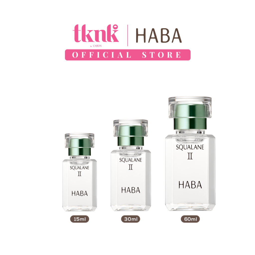 Haba Squalane II (15mL/30mL/60mL) | Shopee Malaysia