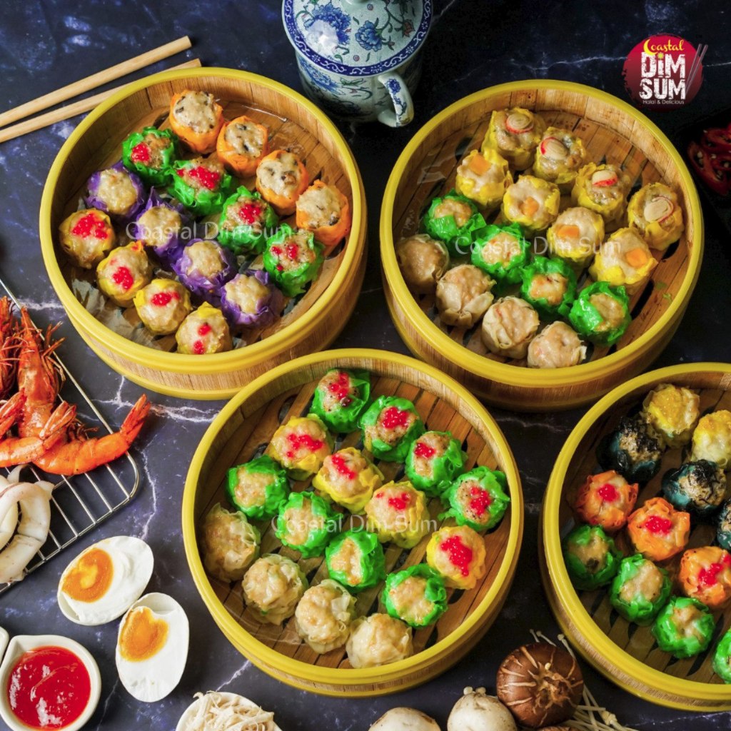 Coastal Dim Sum - Combo All Dim Sum - Free 1 Thai Garllic Sos | Shopee ...