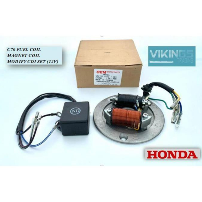 C70 FUEL COIL MAGNET COIL STATOR COIL WITH CDI UNIT | Shopee Malaysia