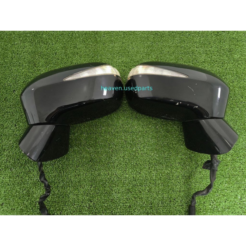 JDM BLACK Honda Civic FD FD1 FD2 Side Mirror Cermin Sisi SET Autoflip ...