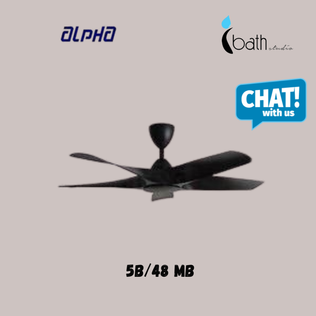 Alpha Axis Ceiling Fan 5B/48 MB | Shopee Malaysia