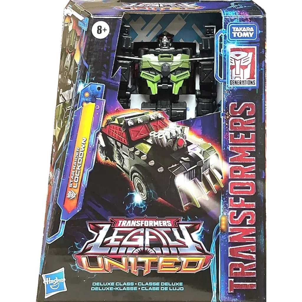 Hasbro Transformers Legacy United Deluxe Star Raider Lockdown MISB ...