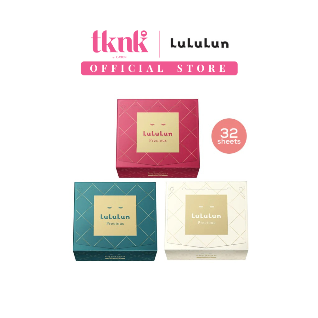 LuLuLun Precious Face Mask - 32 Sheets [3 Types To Choose] | Shopee ...