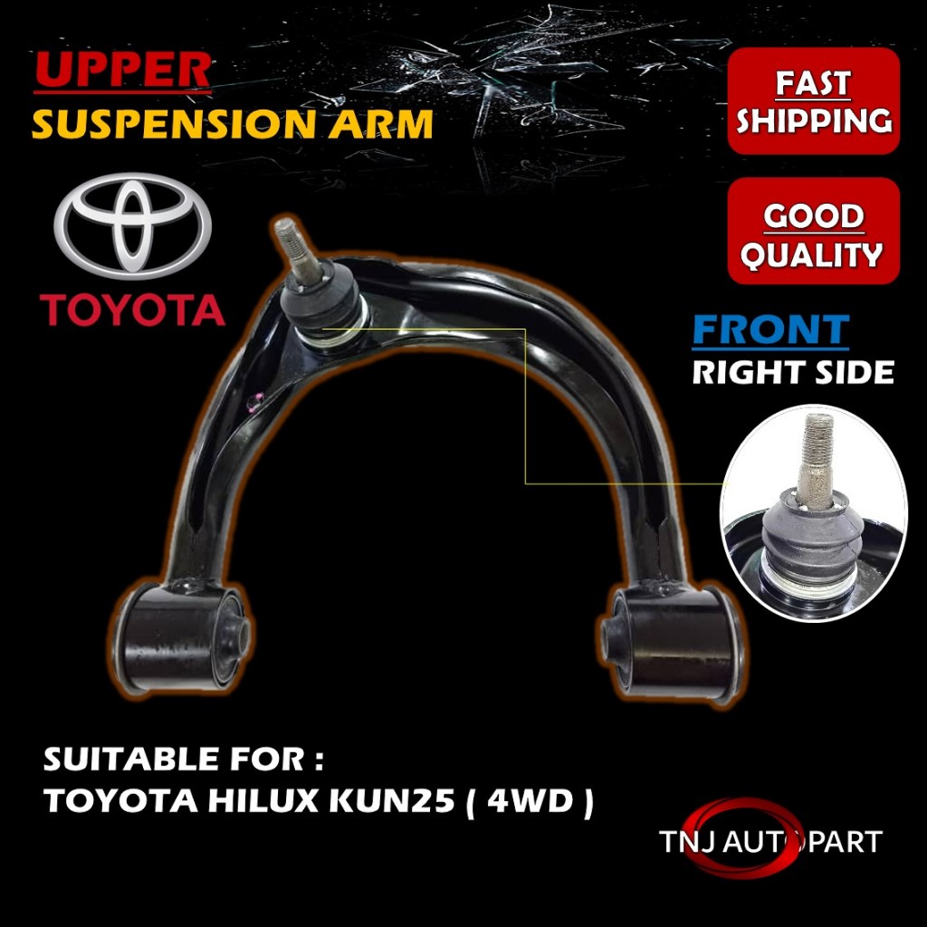 UPPER ARM ( FRONT ) RIGHT SIDE / TOYOTA HILUX KUN25 4WD ( 48610-OK040 ...