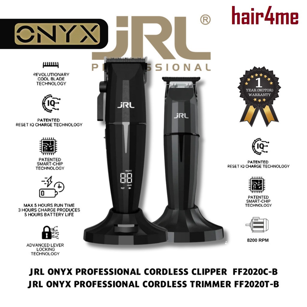 JRL ONYX Professional Cordless Hair Clipper | FF2020C-B | Shopee Malaysia