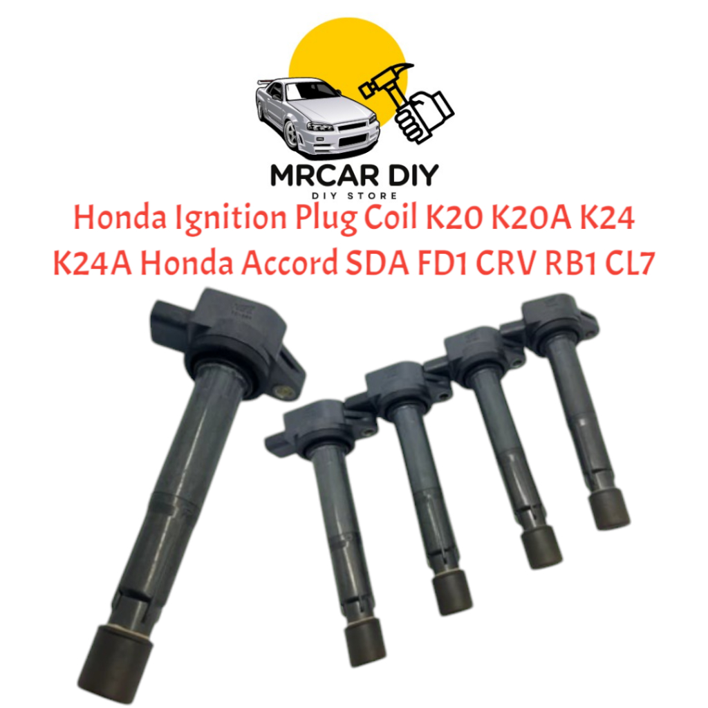 HONDA K20 K24 K20A K24A Ignition Plug Coil TEC Plug Coil HONDA Accord ...