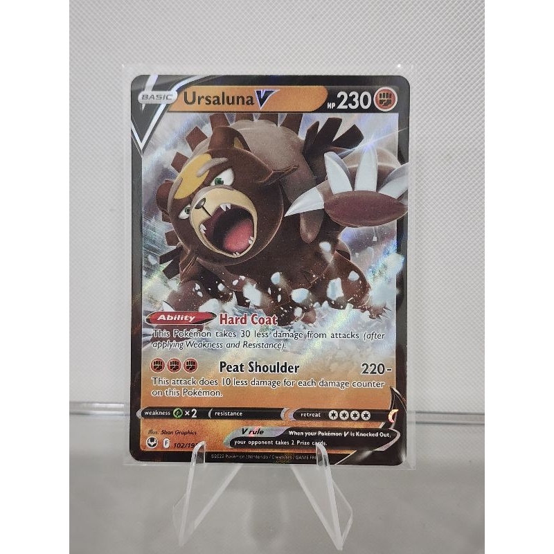 2022 Ursaluna V Card (Rare Holo) | Shopee Malaysia
