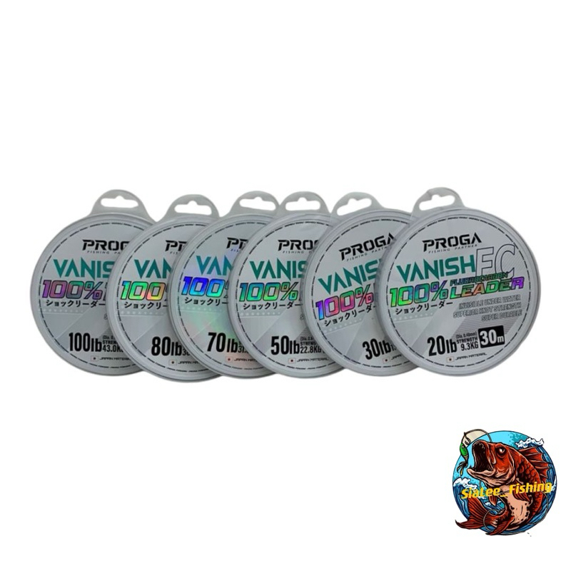 🎈🎈🎈PROGA NEW DESIGN VANISH FC 100% FLUOROCARBON LEADER🎈🎈🎈 | Shopee Malaysia