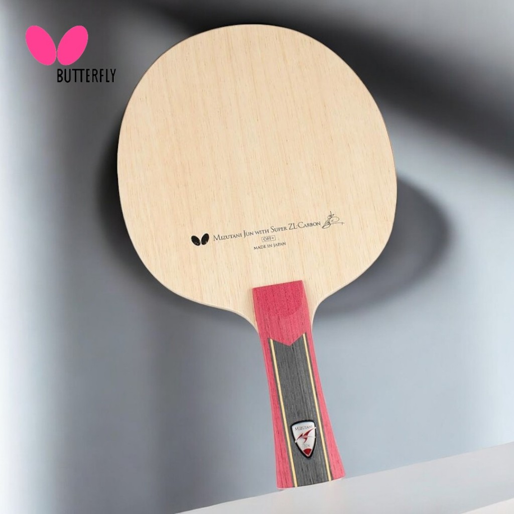 Butterfly Table Tennis Racket Jun Mizutani SUPER ZLC Shakehand Offensive | Shopee Malaysia
