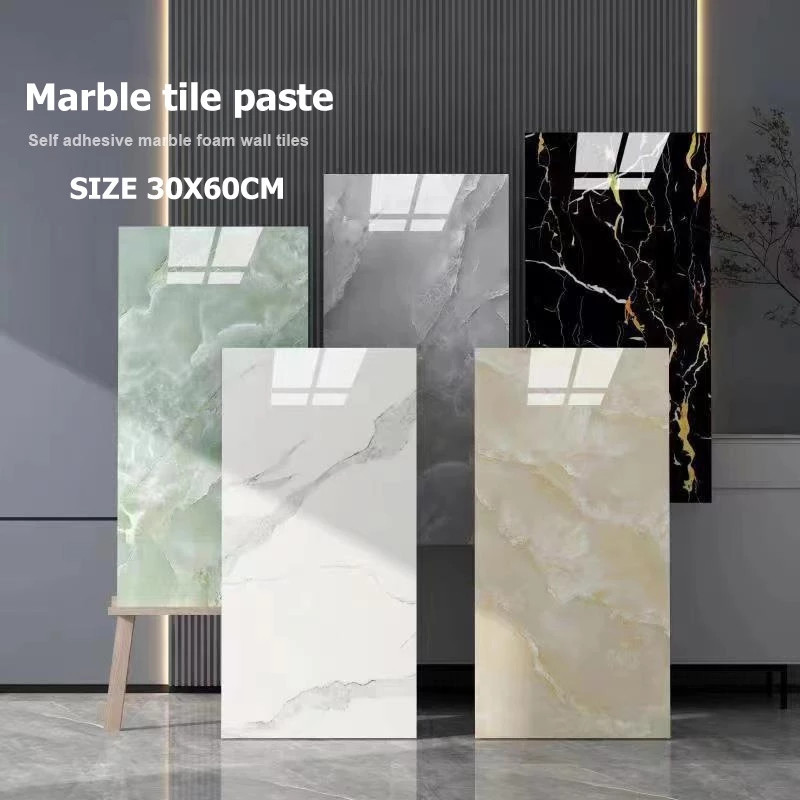 30x60cm Kitchen Wall Sticker Paper Dinding Bathroom Wallpaper ...