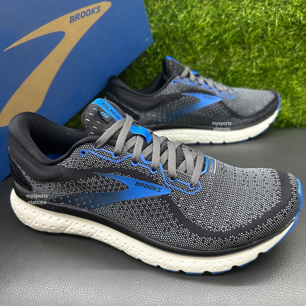 BROOKS Mens Glycerin 18 2E Wide [1103292E064] Running Shoes | Jogging ...