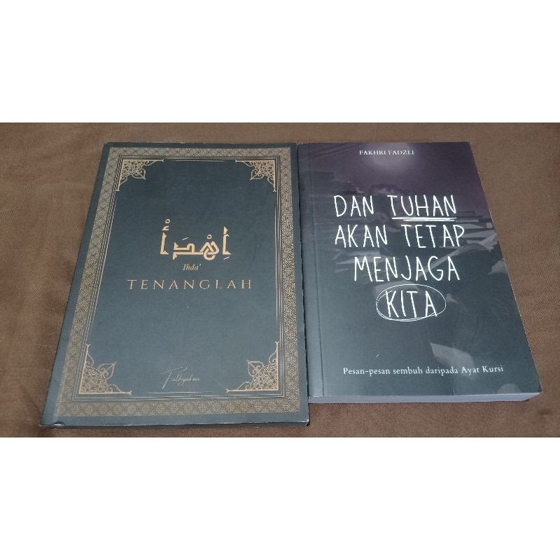 (Used book) COMBO Buku Tenanglah [Fathyakan] & Dan Tuhan akan tetap ...
