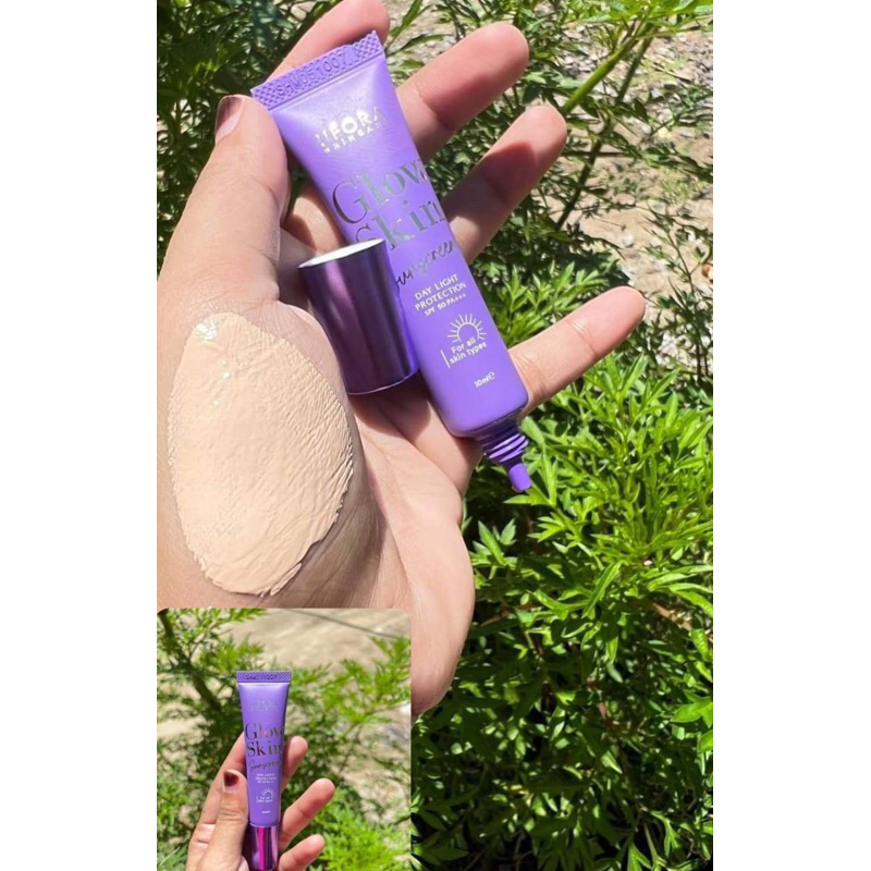 UFORA SKINCARE SUNSCREEN GLOWSKIN SPF50 10ml ORIGINAL HQ (Freegift ...