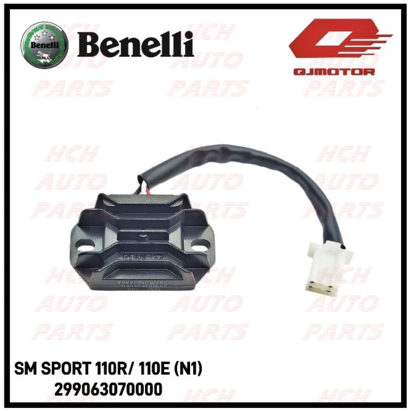 RECTIFIER & REGULATOR - BENELLI - SM SPORT 110R/ 110E (N1/N2/N3) - P/NO ...
