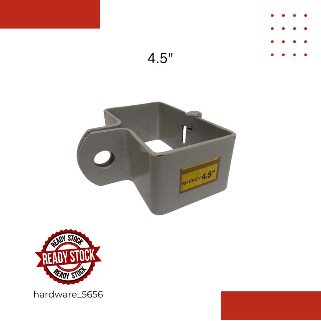 【Lelong 清仓商品】High Quality Rockey Padlock Bracket Gate Lock Clamp Kunci ...