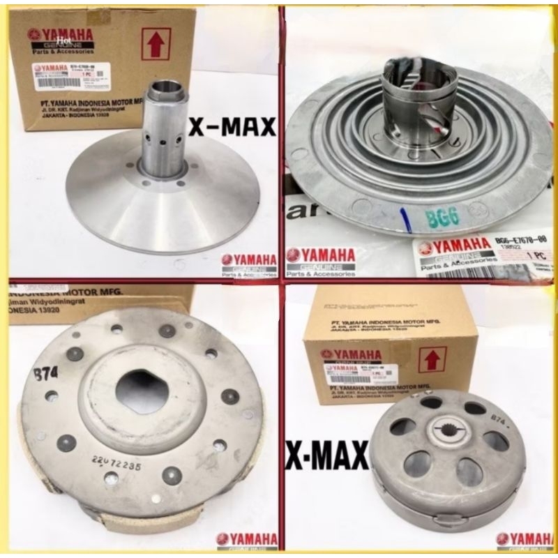 XMAX 250 PULLEY SECONDARY FIXED SHEAVE ORIGINAL YAMAHA | Shopee Malaysia