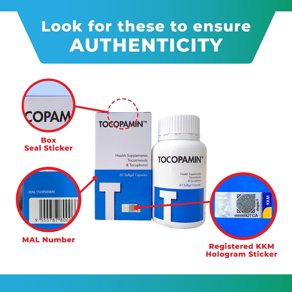 Tocopamin (120mg x 60\\\'s) | Shopee Malaysia