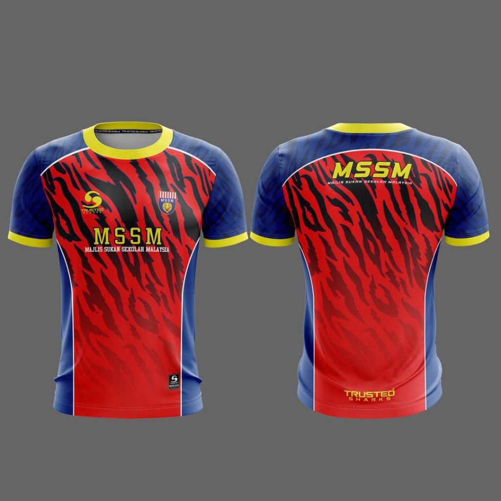 [READY STOCK]MSSM TIGER STRIPE JERSEY BY TRUSTED SHARKS | Shopee Malaysia