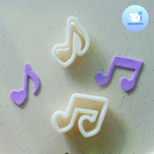 Musical Note Polymer Clay Cutter | Fondant Cutter | Shopee Malaysia