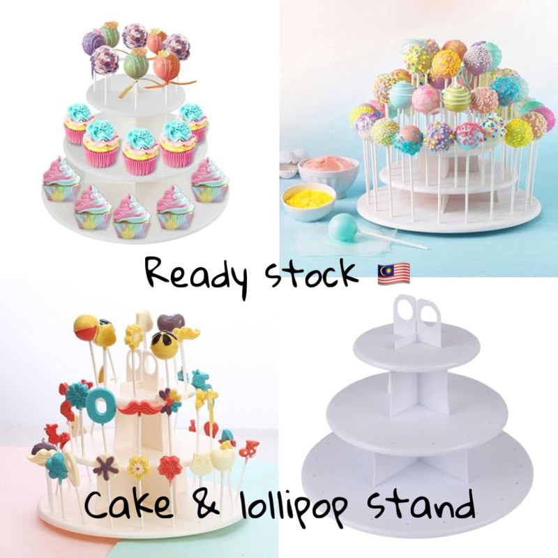 Lollipop stand dessert display rack stand 3 layers 42 holes lollipop ...