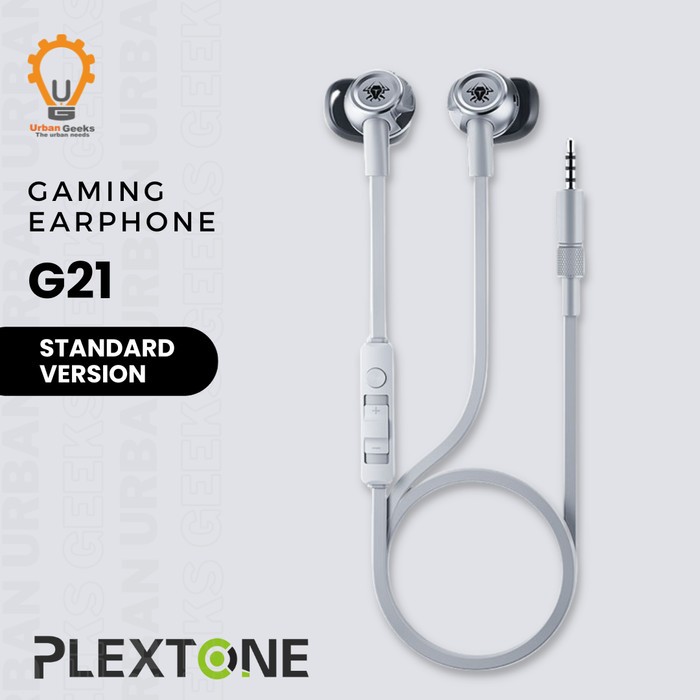 Plextone G21 Gaming Earphone Headset In-ear Earbud Magnetic w Mic (3 ...