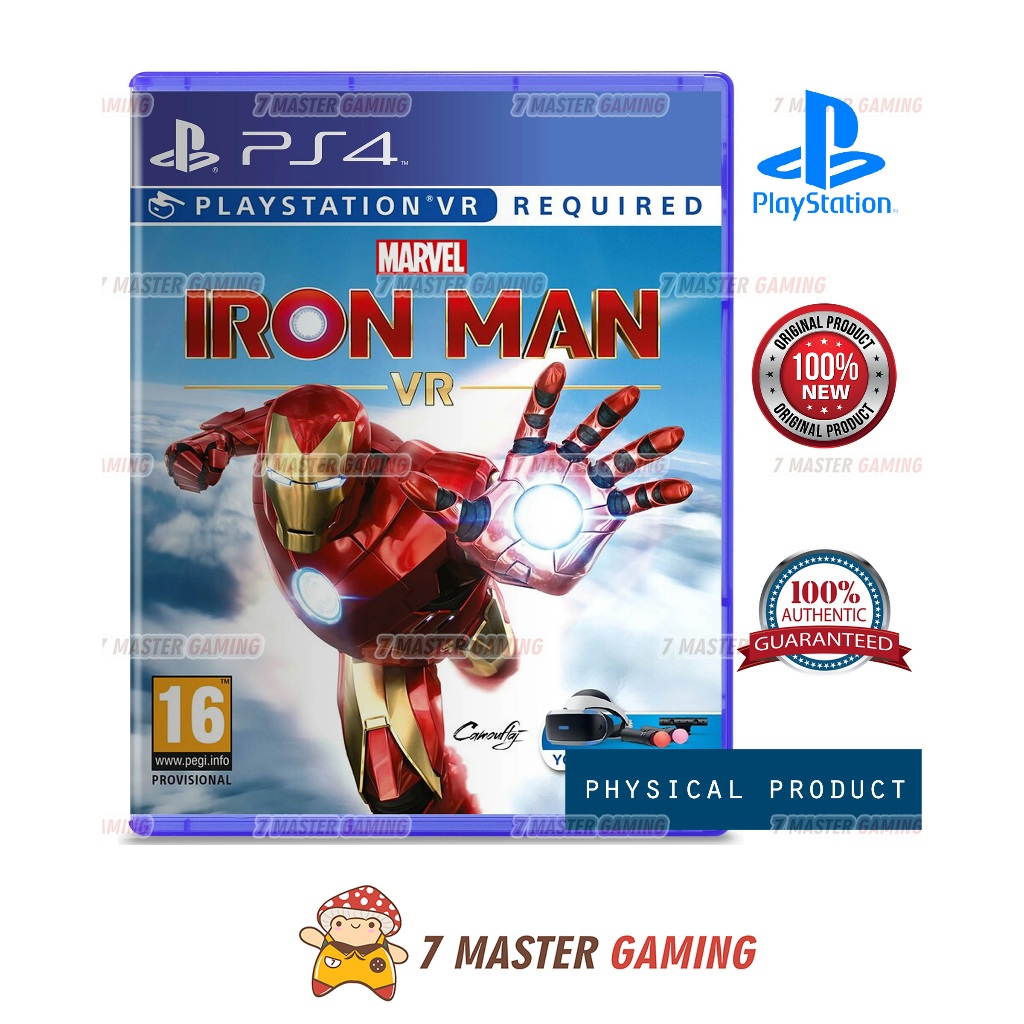 Marvel's Iron Man VR - PS4 / Playstation 4 - CD - New - English -Ready ...