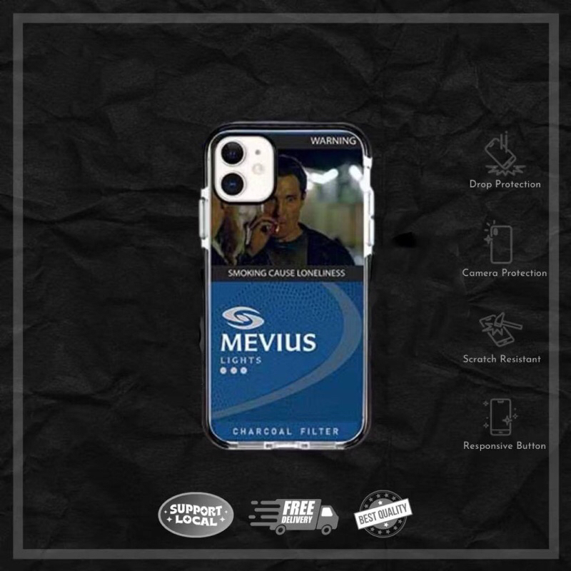 MELVIUS COLLECTION (ROKOK SERIES) Bumper Case Casing IP 13 until 16 PRO ...