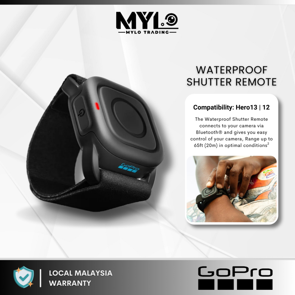(READY STOCK) - GoPro Waterproof Shutter Remote for HERO13 | HERO 13 ...