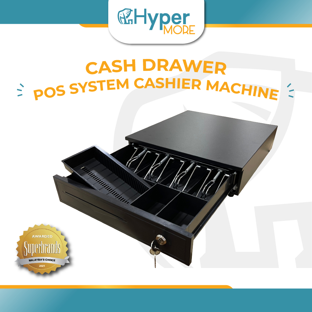 HYPERMORE Cash Drawer Cash Box Storage Tray Money Box Cashier Machine ...