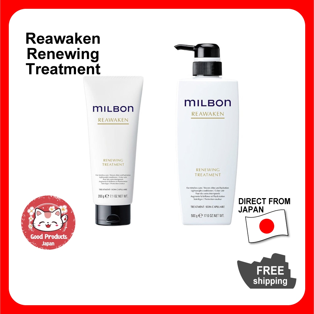 Milbon Reawaken Renewing Treatment 200g/500g/1000g(refill) | Shopee Malaysia