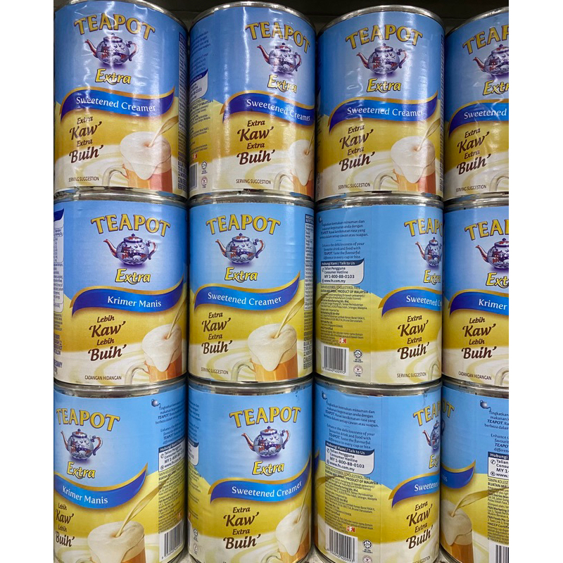 KRIMER MANIS TEAPOT SUSU PEKAT MANIS SWEETENED CREAMER 500G | Shopee ...