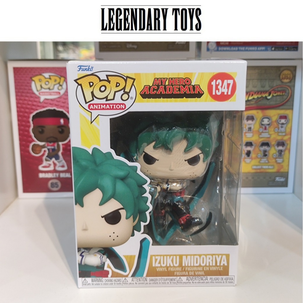 Funko Pop! Animation #1347 My Hero Academia Izuku Midoriya Black Whip ...