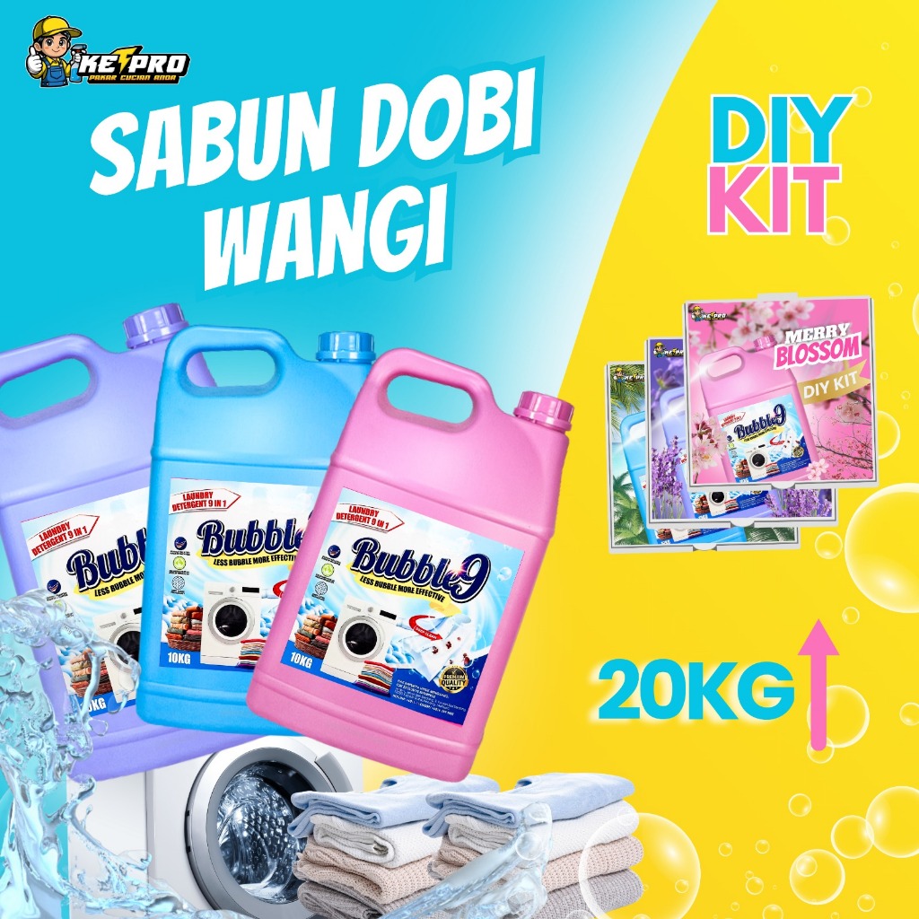 SABUN DOBI WANGI DIY KIT (20KG) | Shopee Malaysia
