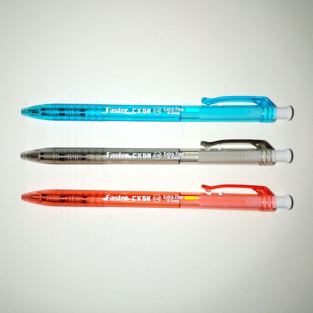 Faster CX5N Retractable Ball Pen 0.5mm (BP-CX5N) | Shopee Malaysia