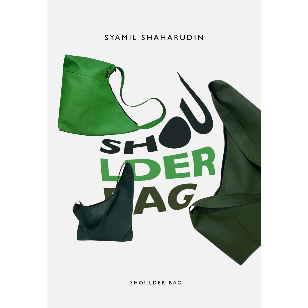SHOULDER BAG ( DARK GREEN / APPLE GREEN / ARMY GREEN / LIME GREEN ...
