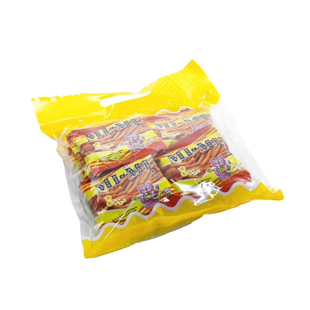 Snek Ku Mi Mi Prawn Flavoured Snack (10PKTS x 12G) | Shopee Malaysia