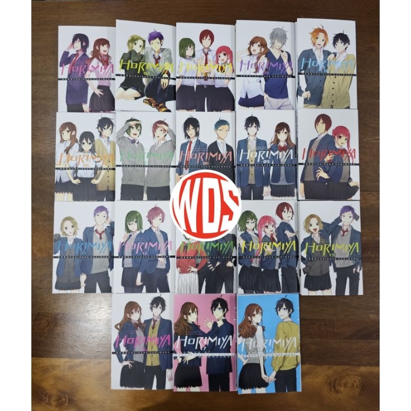 Manga : Horimiya volume 1-17 (End)(Fullset)(English Version) | Shopee ...
