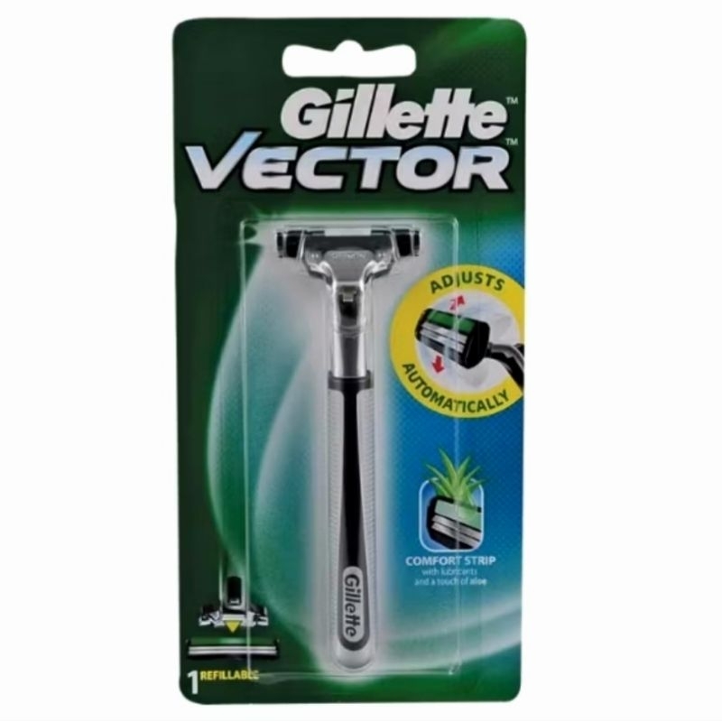 Gillette Vector Razor Kit | Shopee Malaysia