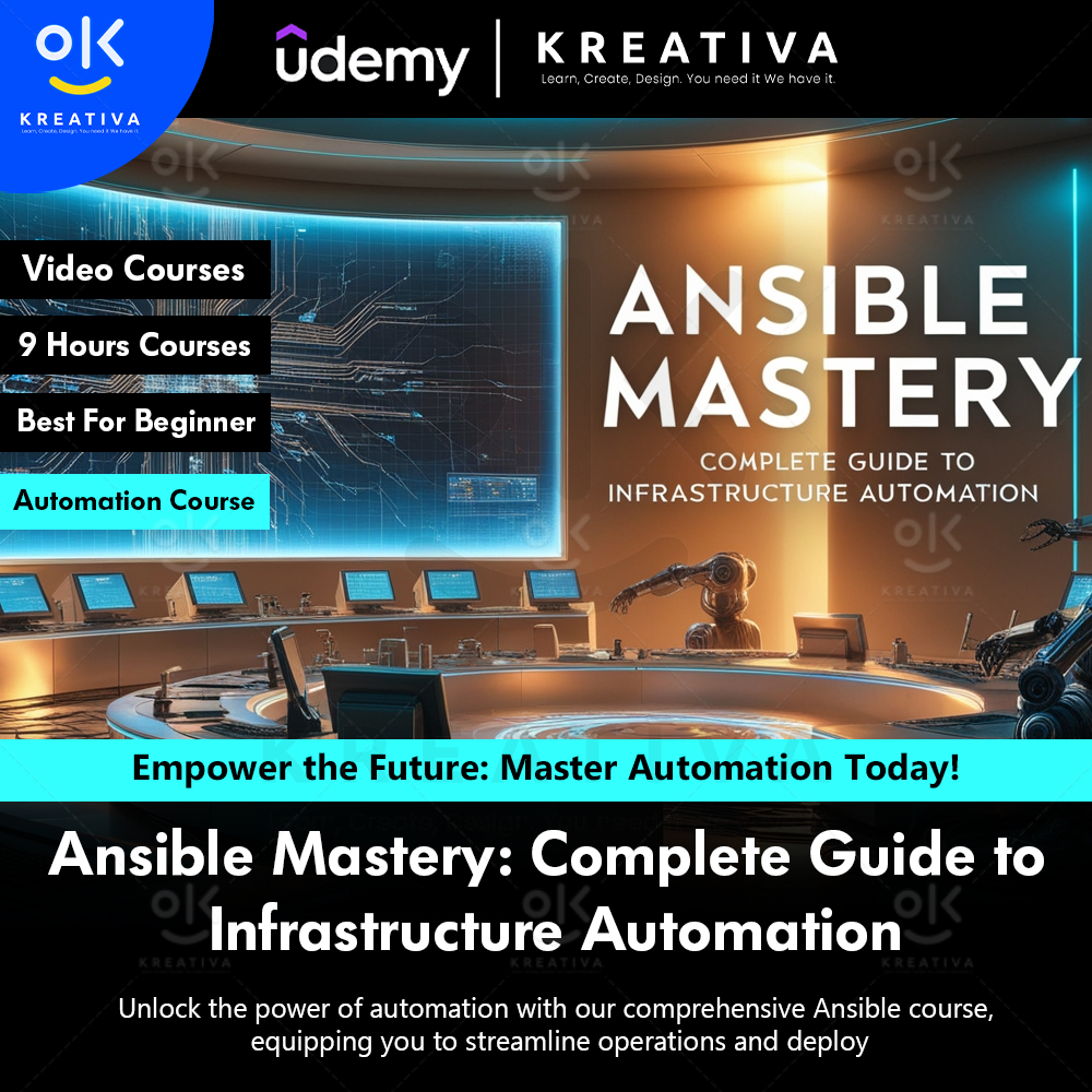 Automation Video Course-Ansible Mastery Complete Guide to Infrastructure Automation | Learn ...