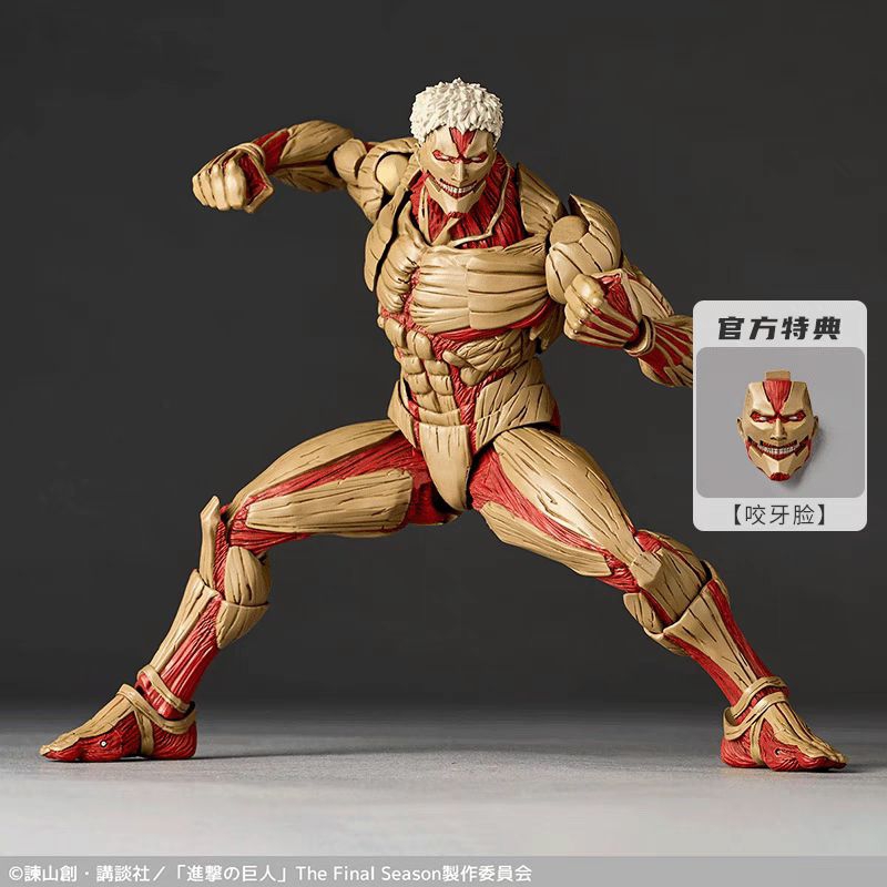 🔥 Reissue 🔥 kaiyodo Revoltech Amazing Yamaguchi Attack on Titan Armored ...
