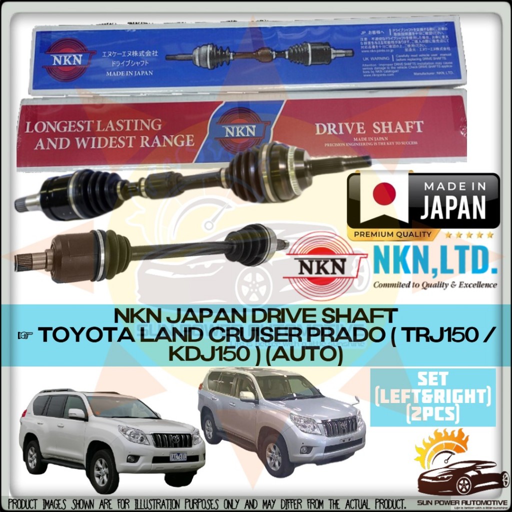 Toyota Land Cruiser Prado TRJ150 KDJ150 AUTO 100% ORIGINAL NKN JAPAN ...