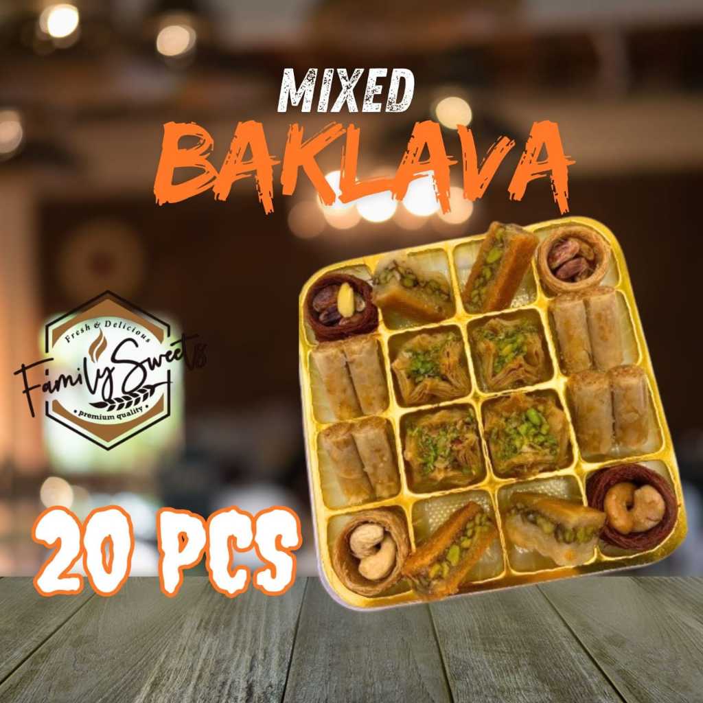 Premium Baklava -Fresh Baklava - Turkish Baklava - Baklava Delight ...