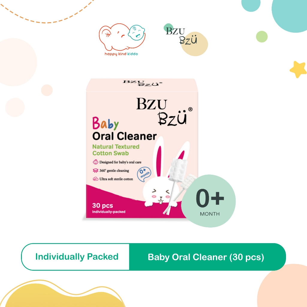 Bzu Bzu Baby Oral Cleaner (30 pcs) | Shopee Malaysia
