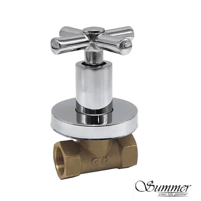 1/2" 3/4" 1" Brass Quarter Turned /Full Turned Shower Stop Valve Stop ...