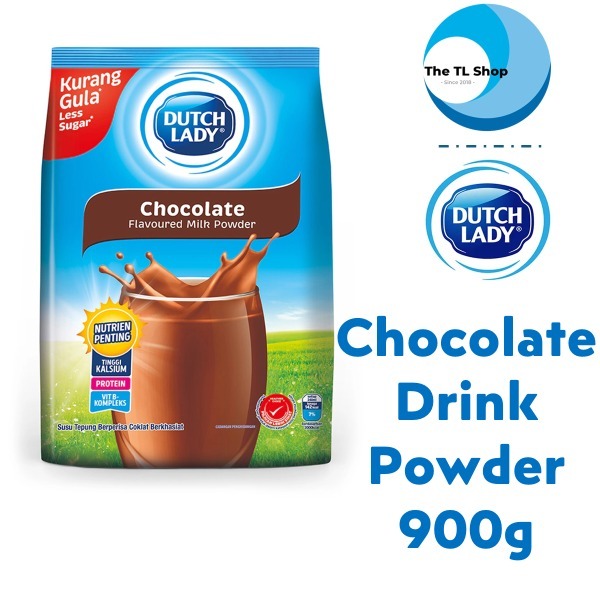 Dutch Lady Chocolate Drink Powder 900g | Shopee Malaysia