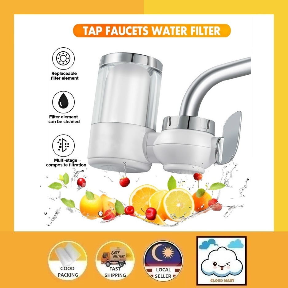 Tap Water Faucet Purifier Clean Kitchen Faucet With Washable Ceramic ...