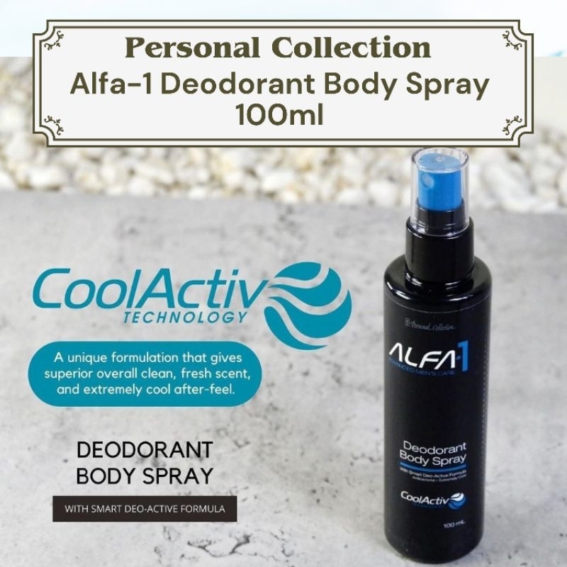 Personal Collection - Alfa-1 Semburan Badan Deodoran | Deodorant Body ...