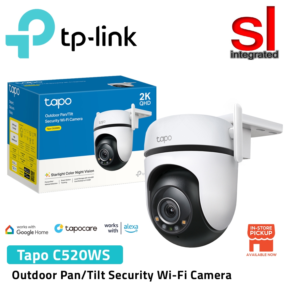 TP-Link Tapo C520WS Outdoor Pan/Tilt Security Wi-Fi Camera IP66 Waterproof | Shopee Malaysia